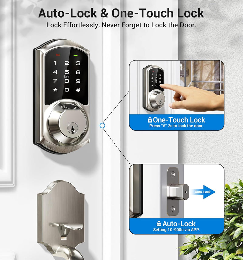 VEISE VE07 Fingerprint & Keypad Smart Lock